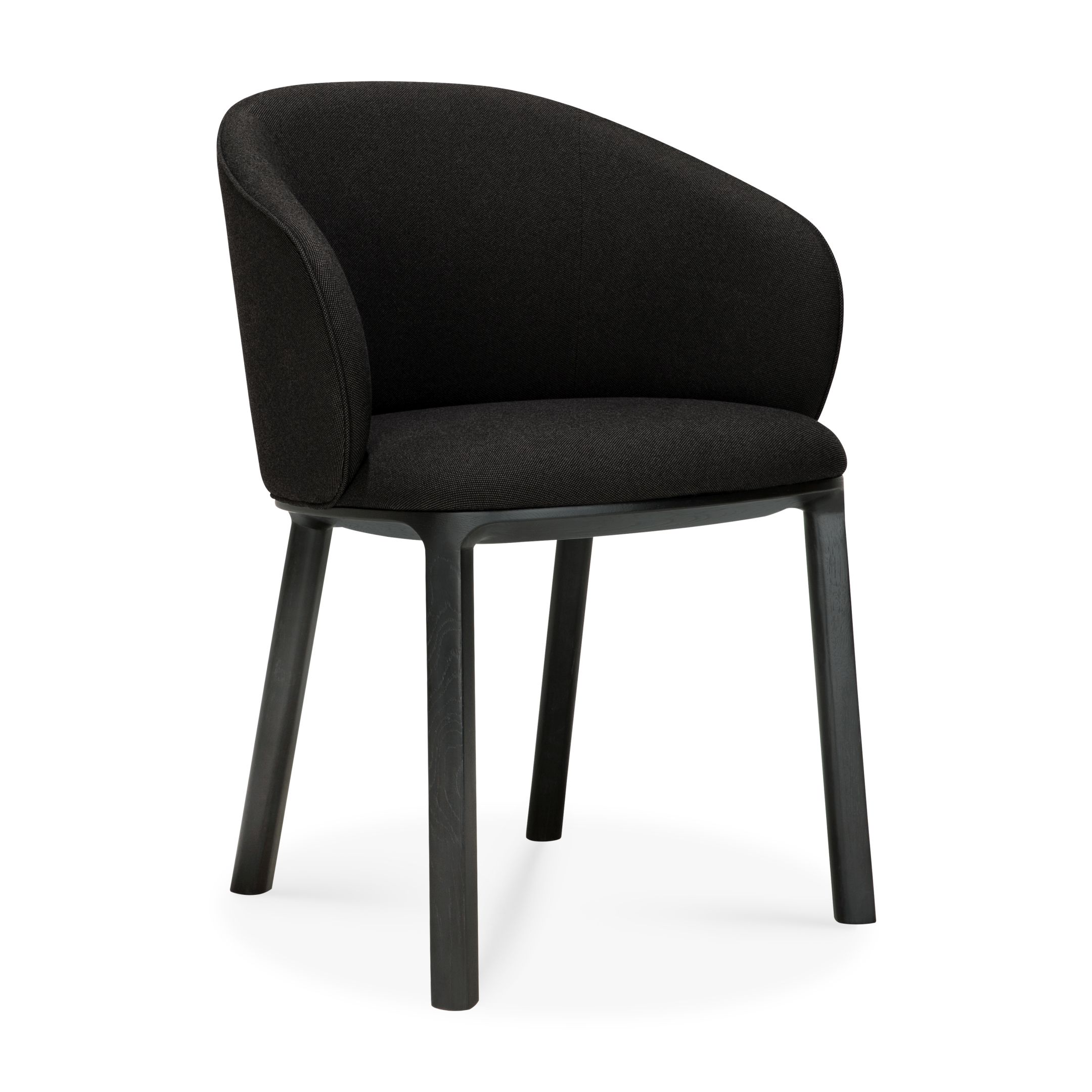 Unda Chaise Chêne noir - Charcoal Ethnicraft | Chêne noir | ETHNICRAFT ...