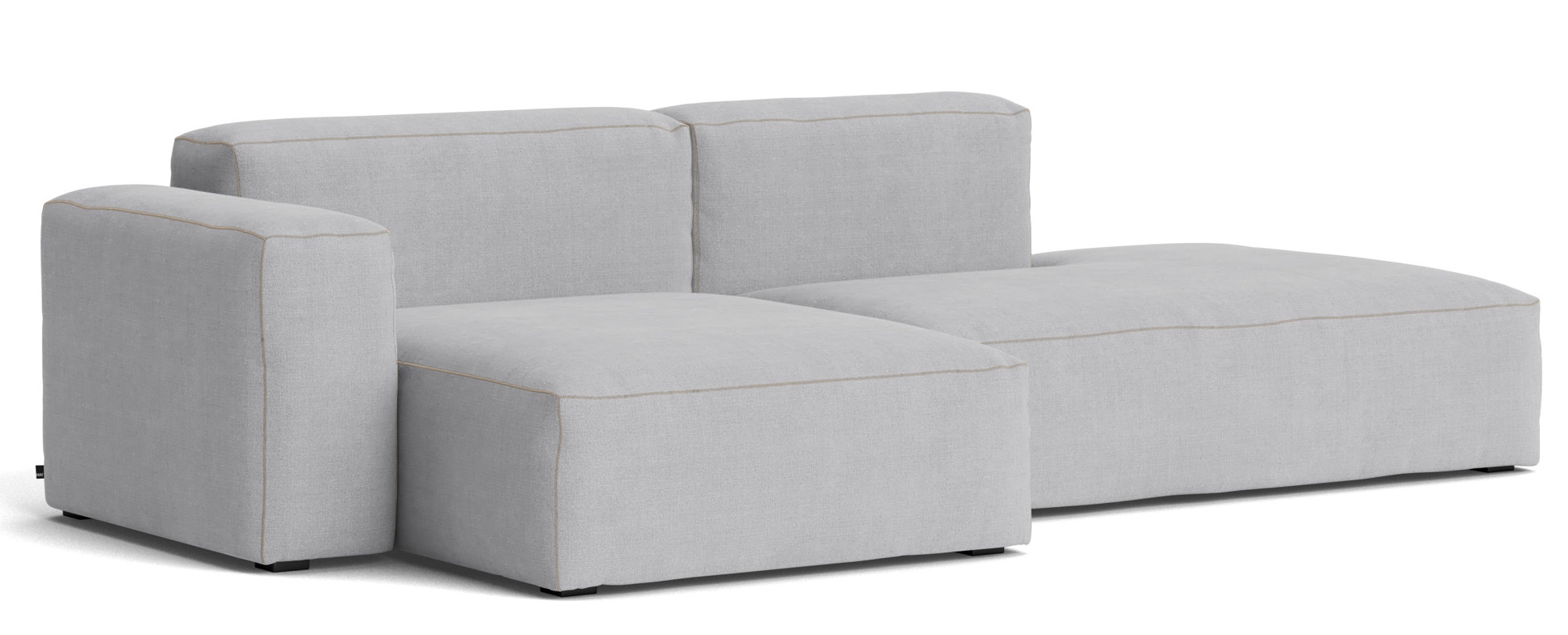 Mags Soft Sofa Low 2,5-places Combination 3 avec accoudoir à gauche Hay ...