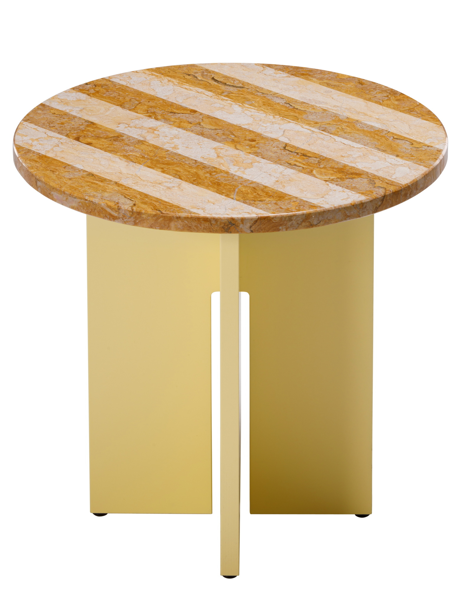 Sediment Side Table Table d'appoint Favius Giallo Reale | Marbre Giallo ...