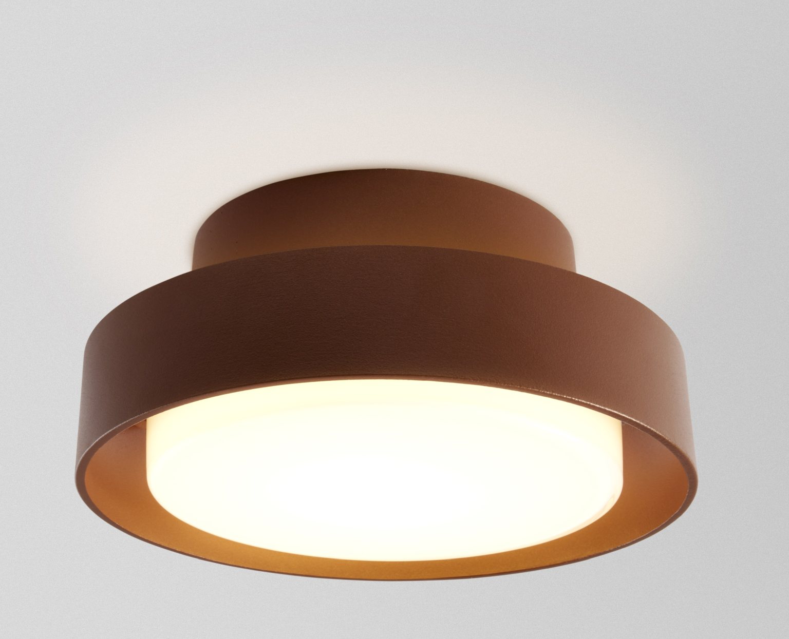 Applique Plaff-On ! 16 IP65 marset Marron rouille | Brun rouillé | MARSET A628 050 31 27K